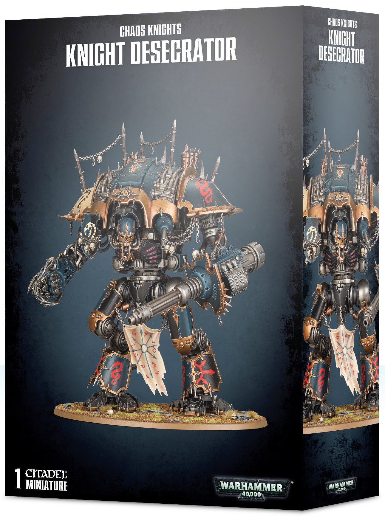 Warhammer: 40K - Chaos Knights Knight Desecrator - Warhammer Plastic ...