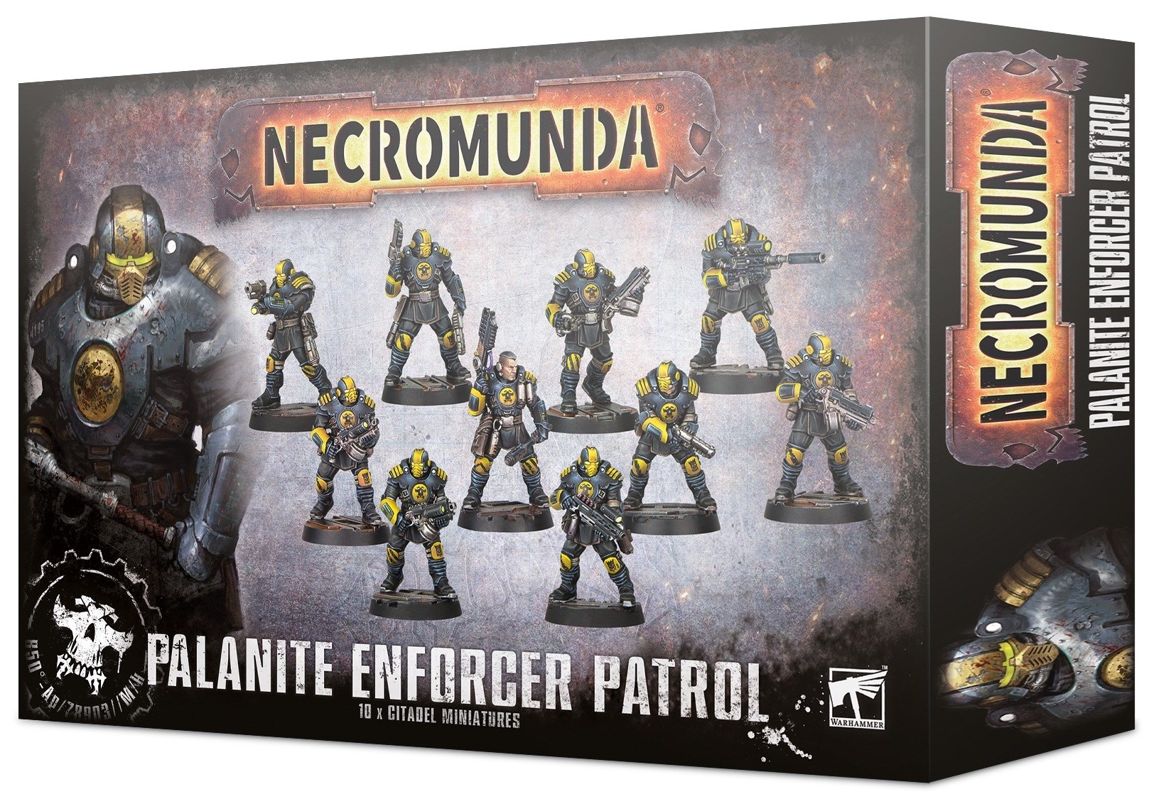 Necromunda: Palanite Enforcer Patrol - Warhammer Plastic Box Sets ...