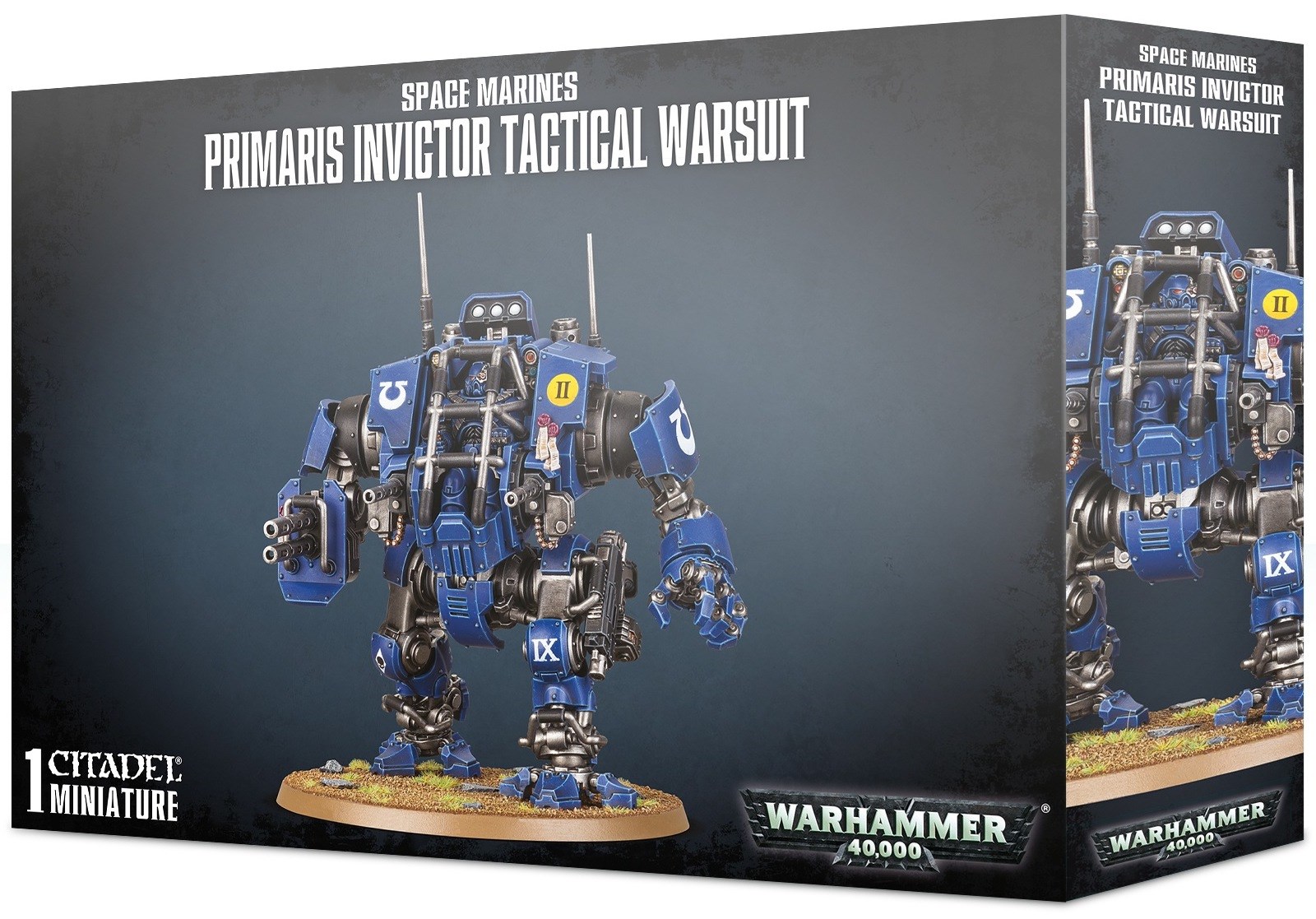 Warhammer: 40K - Space Marines Primaris Invictor Tactical Warsuit ...