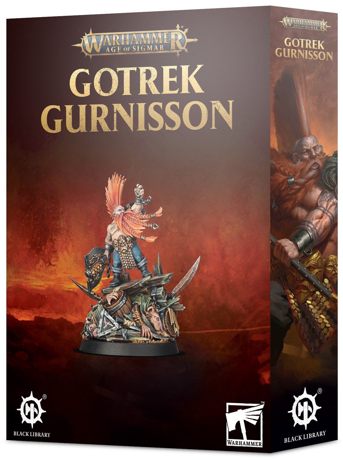 Warhammer: Age of Sigmar - Gotrek Gurnisson - Warhammer Plastic Box ...