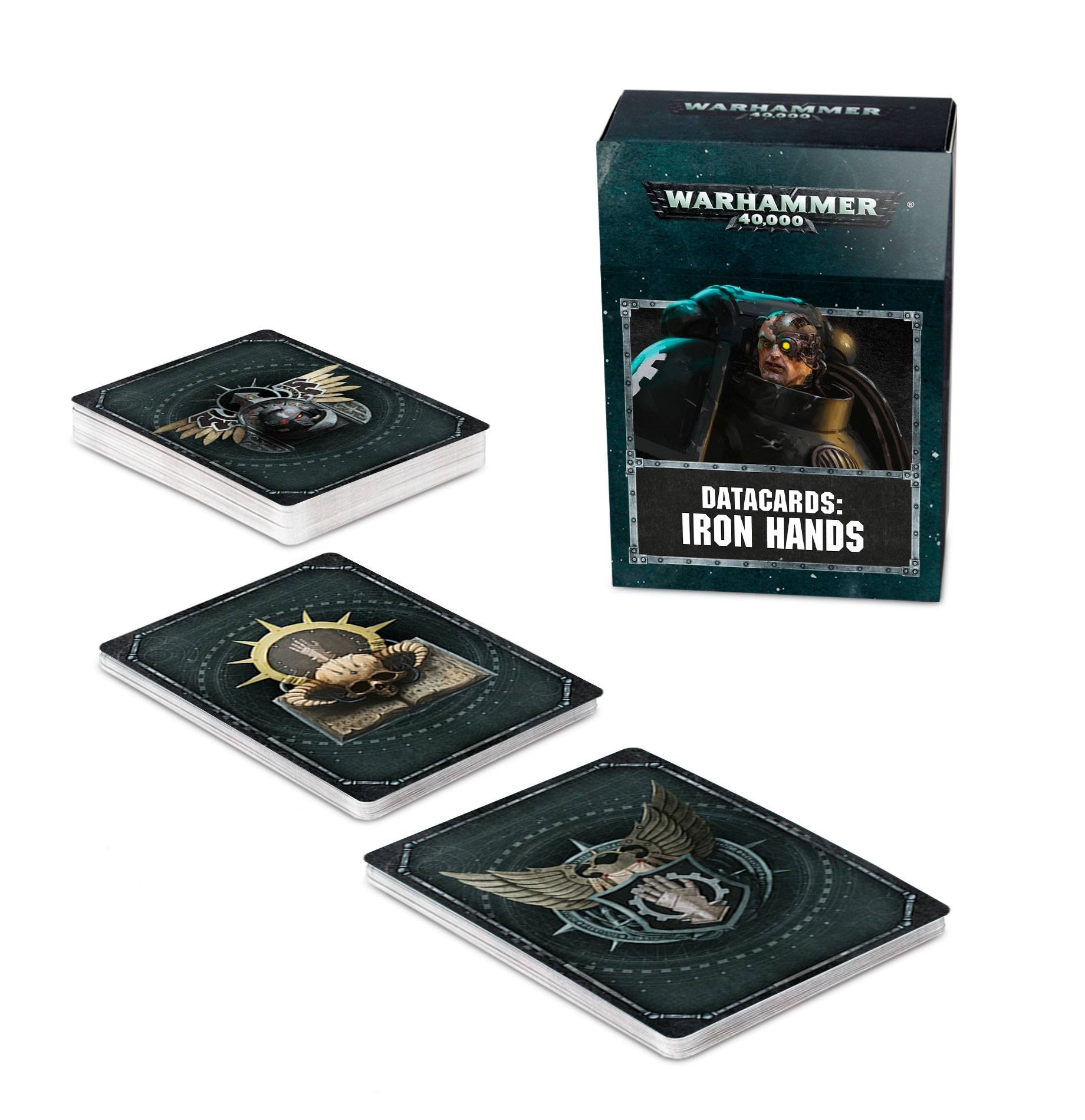 Warhammer: 40K - Datacards: Iron Hands - Warhammer Game Accessories ...