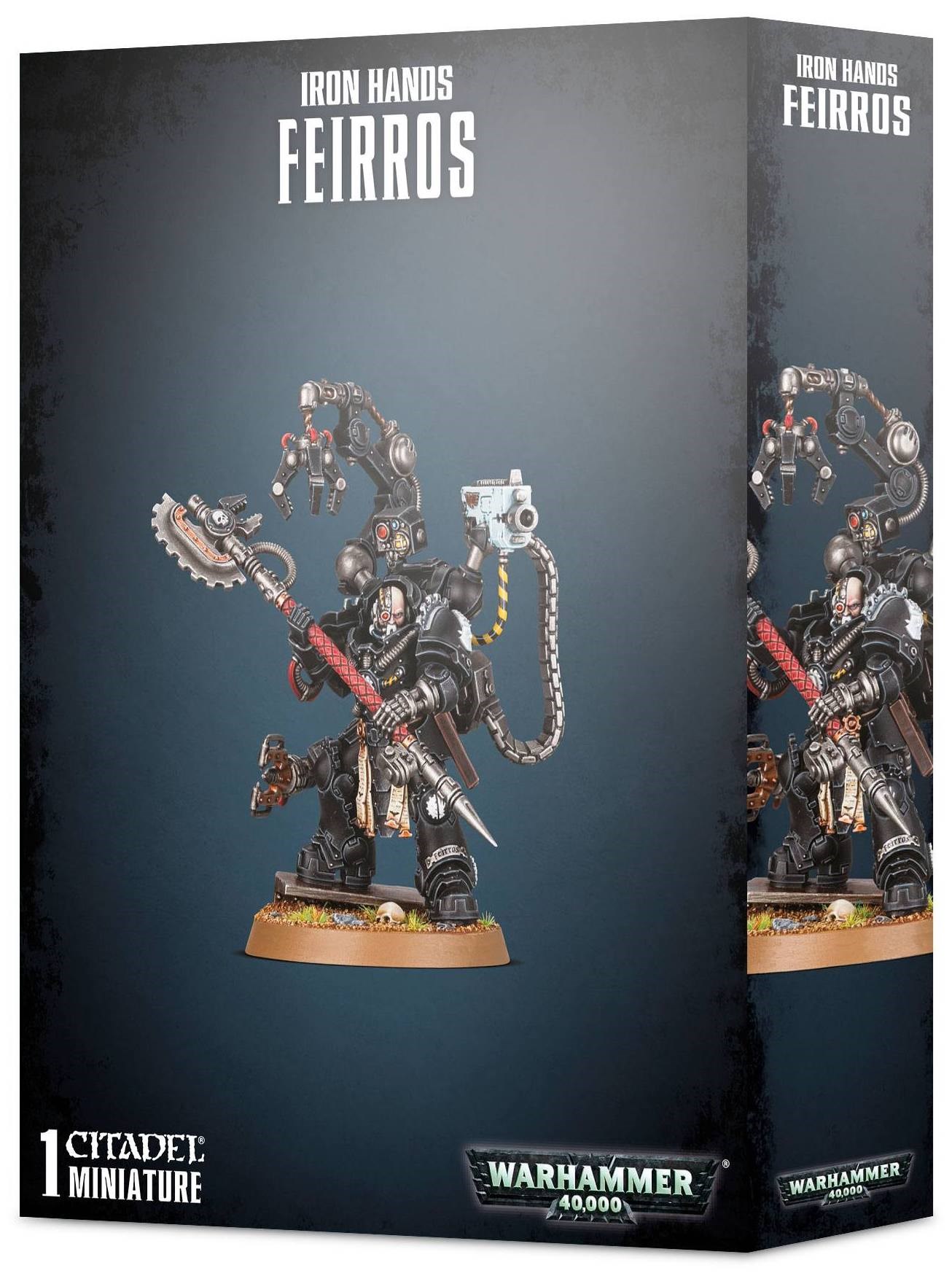 Warhammer: 40K - Iron Hands Feirros - Warhammer Plastic Box Sets ...