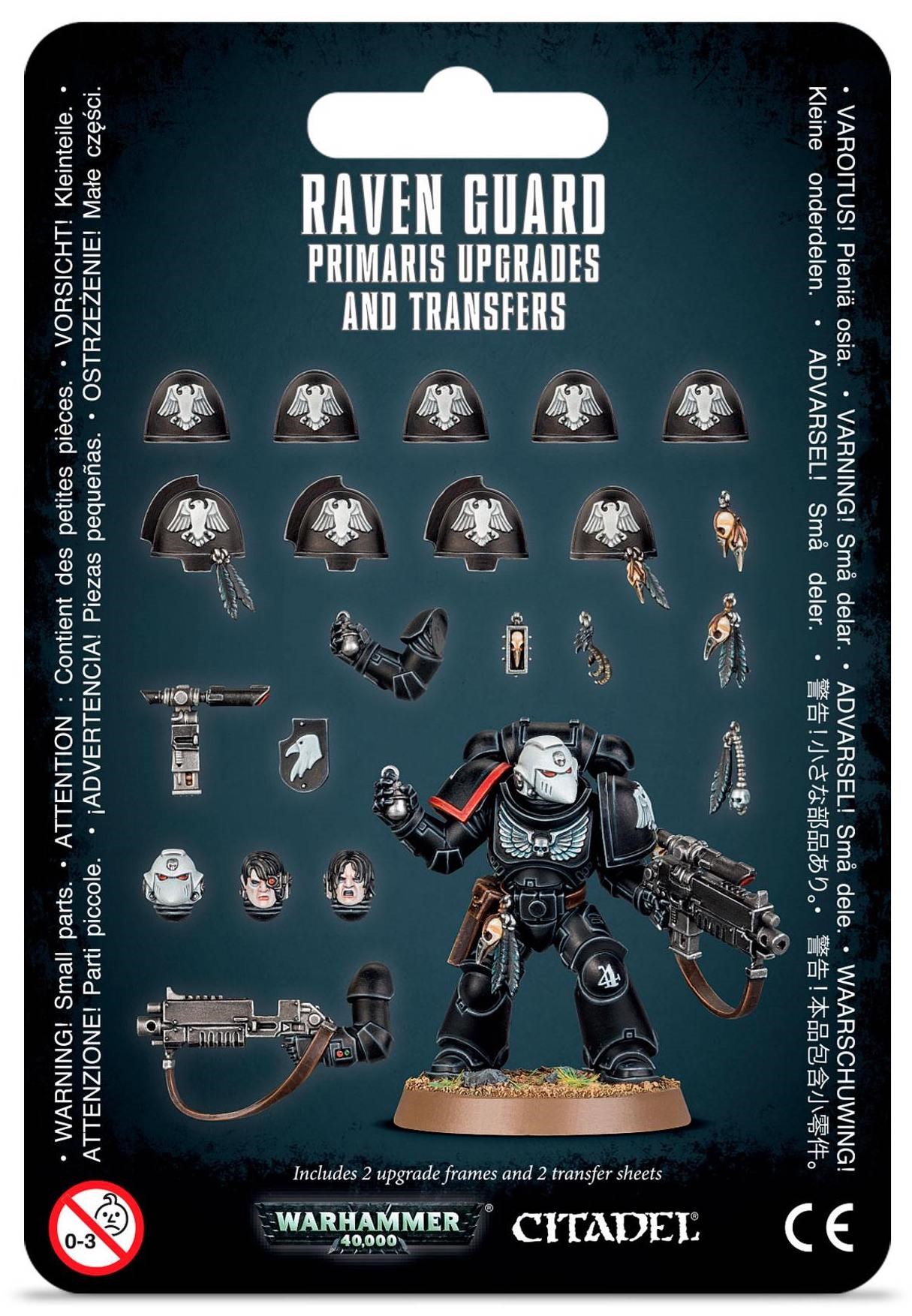 Warhammer: 40K - Raven Guard Primaris Upgrades & Transfers - Warhammer ...