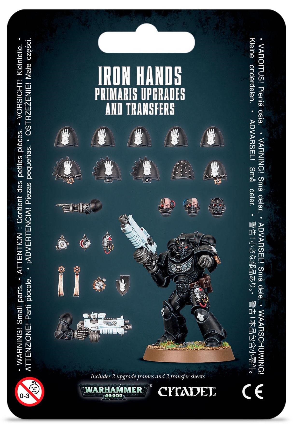 Warhammer: 40K - Iron Hands Primaris Upgrades & Transfers - Warhammer ...