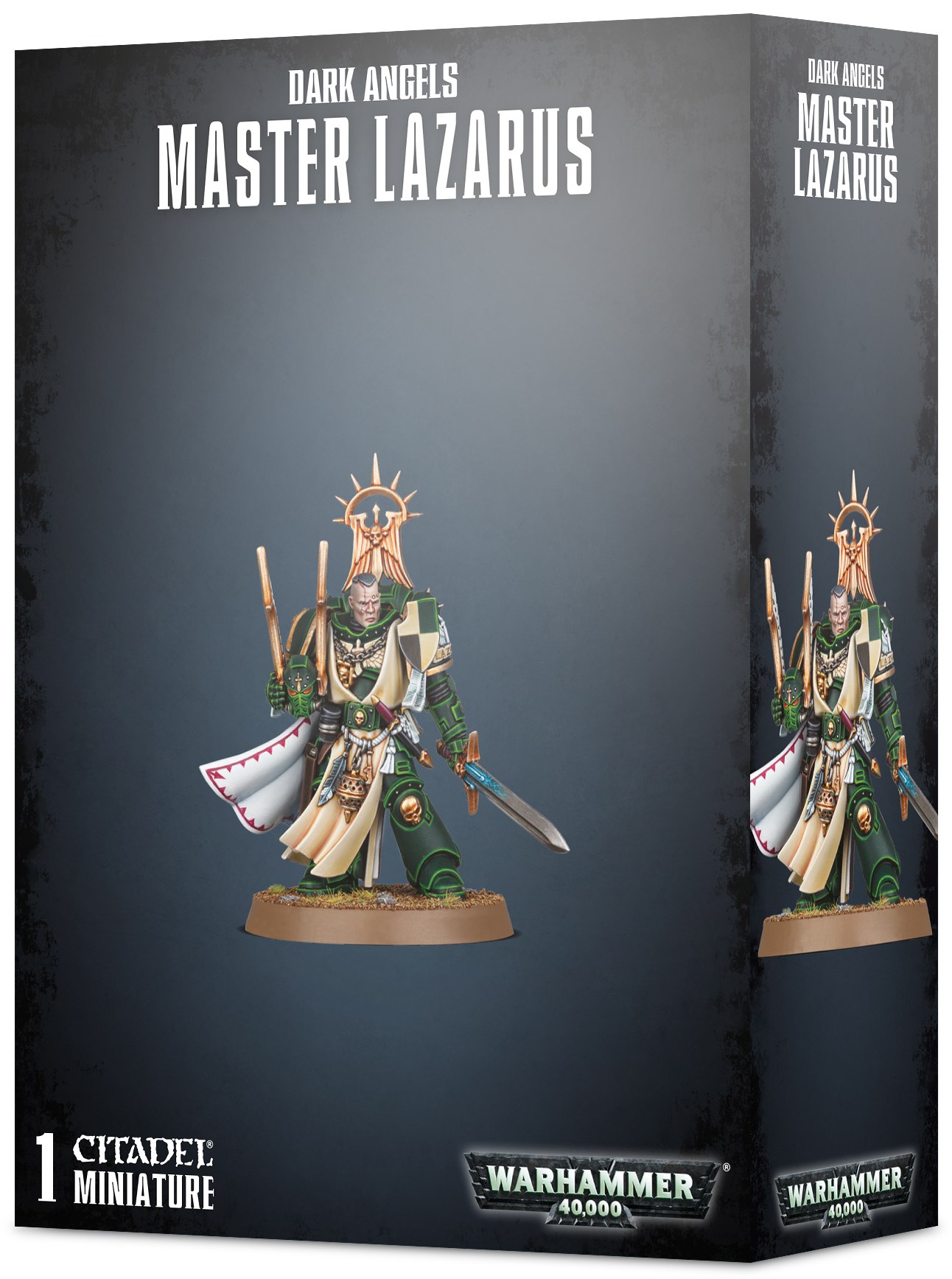 Warhammer 40K: Dark Angels Master Lazarus - Warhammer Plastic Box Sets ...