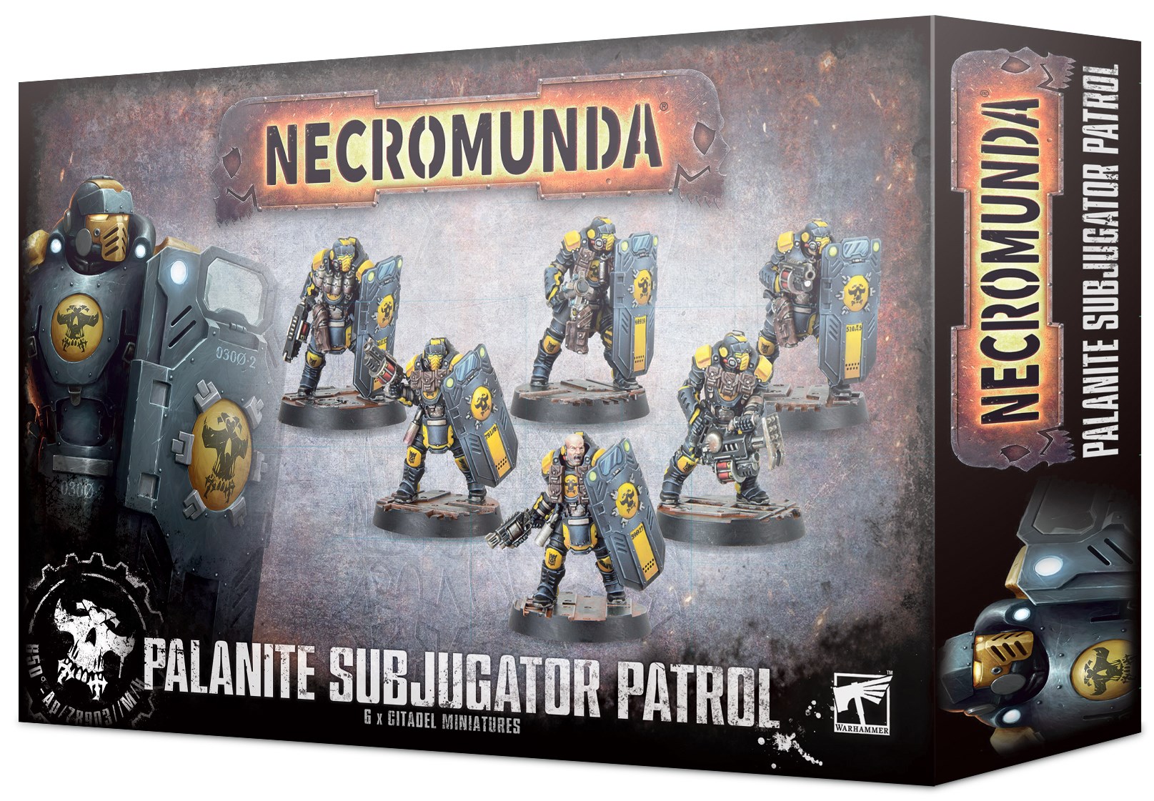 Necromunda: Palanite Subjucator Patrol - Warhammer Plastic Box Sets ...