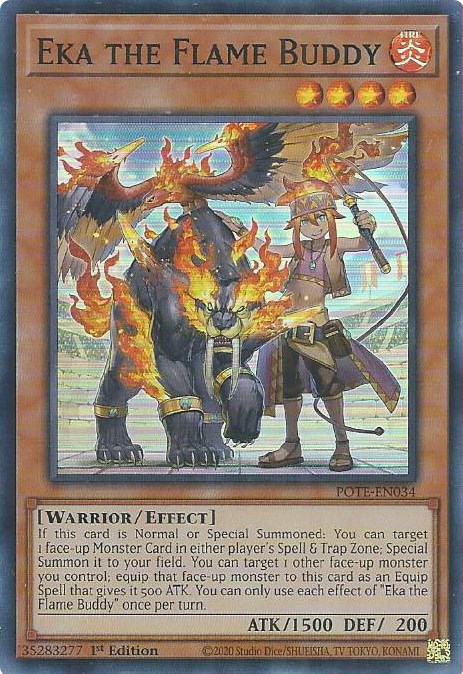 Eka the Flame Buddy - Power of the Elements - YuGiOh
