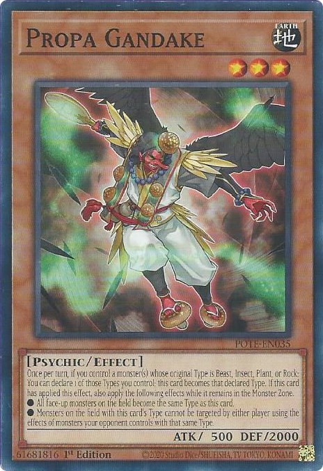 Propa Gandake - Power of the Elements - YuGiOh