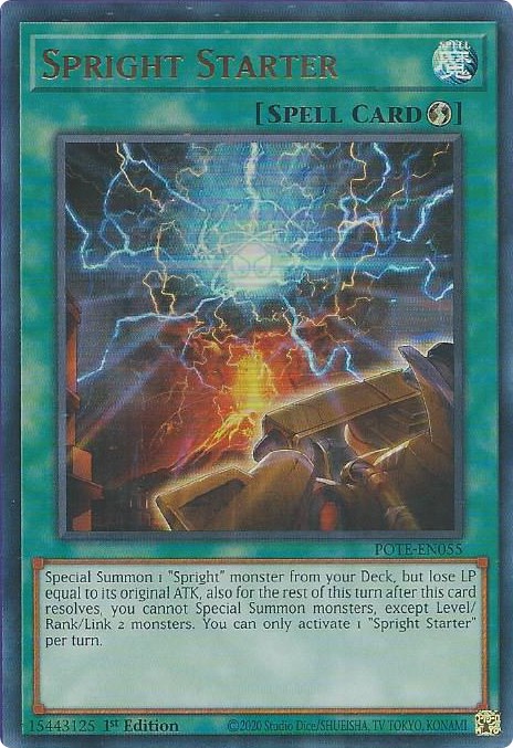 Spright Starter - Power of the Elements - YuGiOh