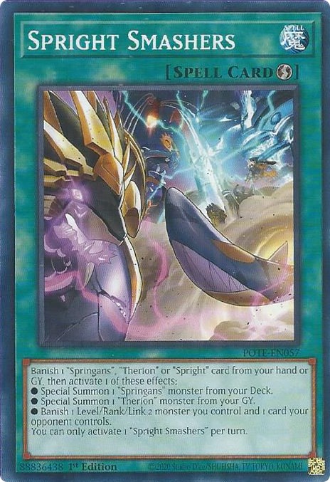 Spright Smashers - Power of the Elements - YuGiOh
