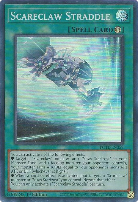 Scareclaw Straddle - Power of the Elements - YuGiOh