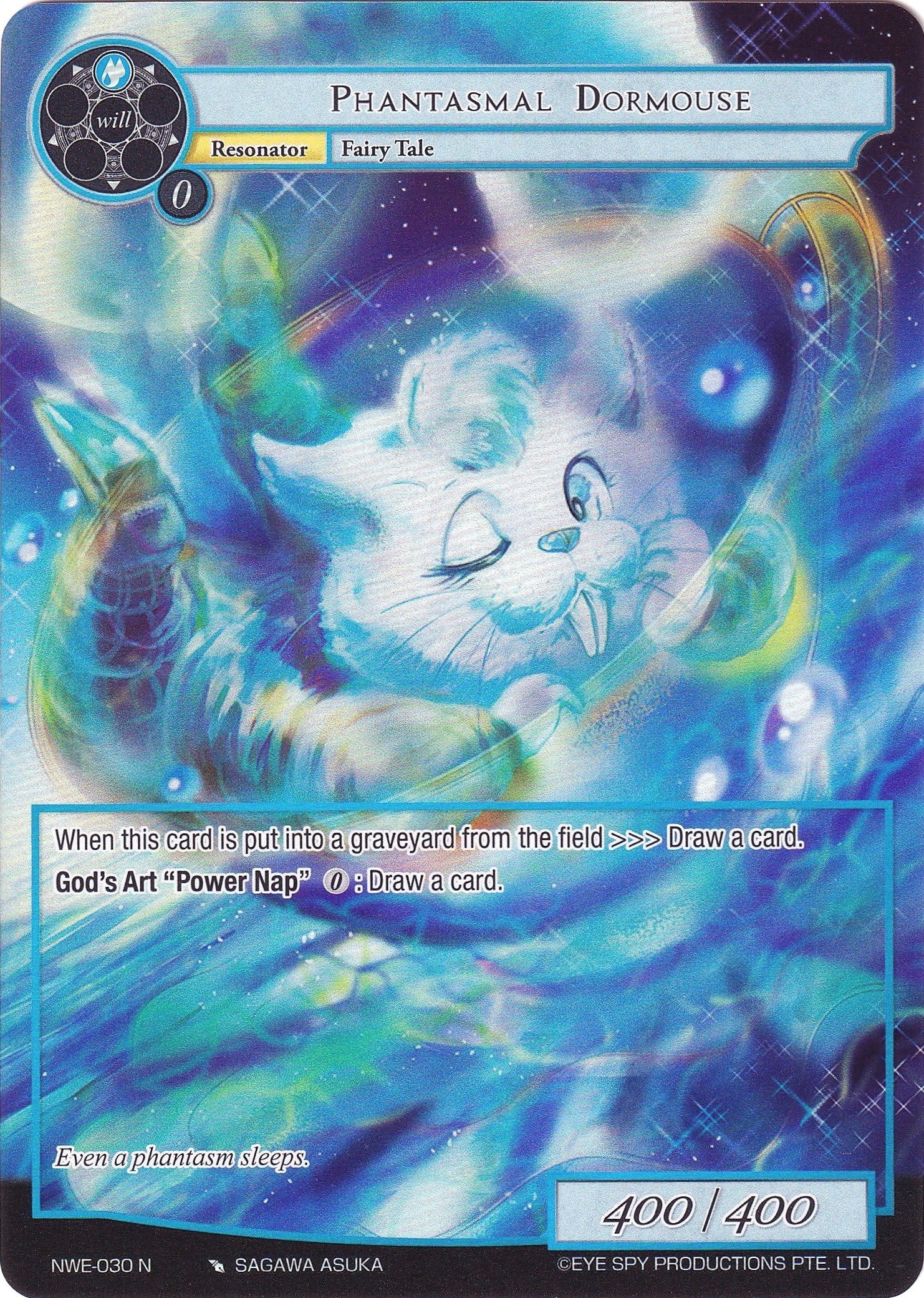 Phantasmal Dormouse (Full Art) - A New World Emerges - Force of Will