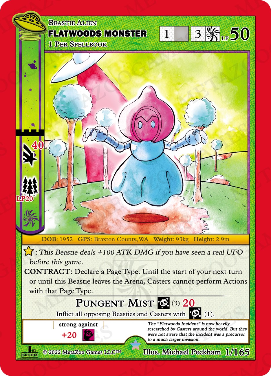 Flatwoods Monster - UFO: First Edition - MetaZoo