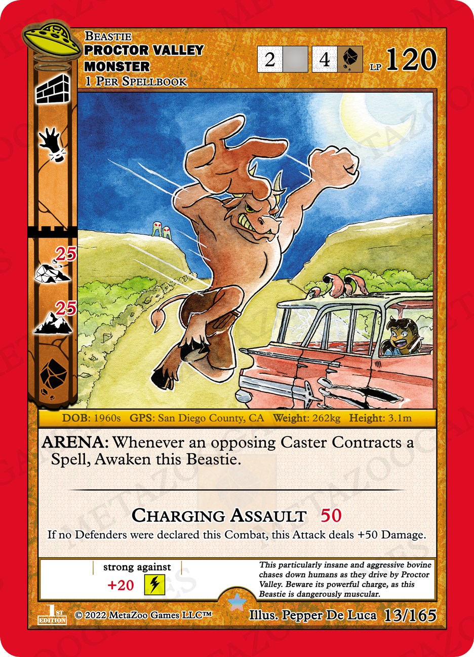 Proctor Valley Monster - UFO: First Edition - MetaZoo