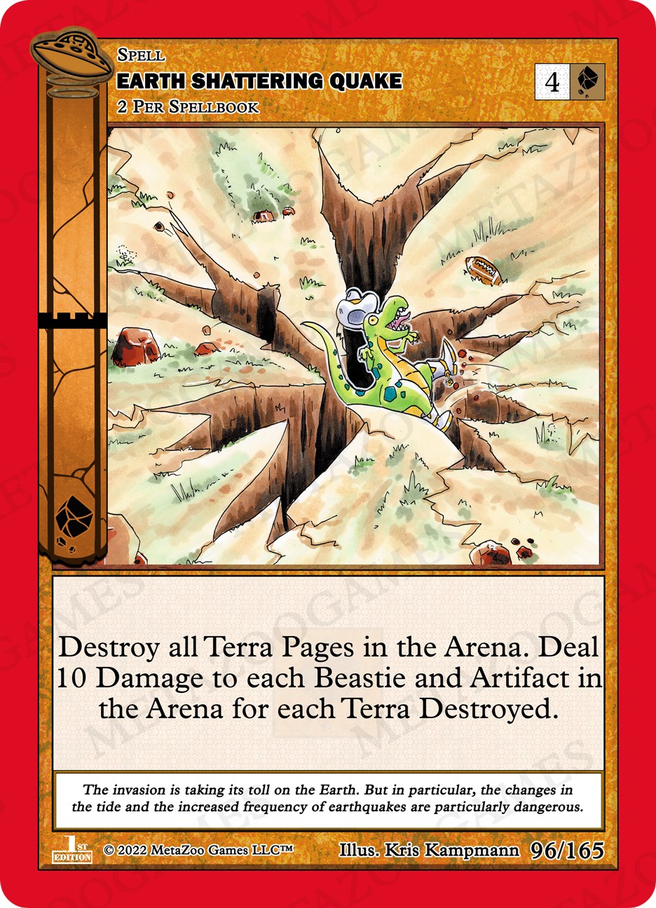 Earth Shattering Quake - UFO: First Edition - MetaZoo