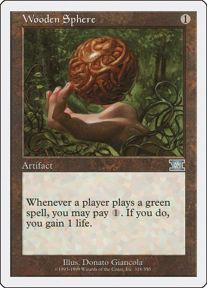 Wooden Sphere - Classic Sixth Edition - Magic: The Gathering