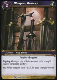 Weapon Mastery - Drums of War - WoW