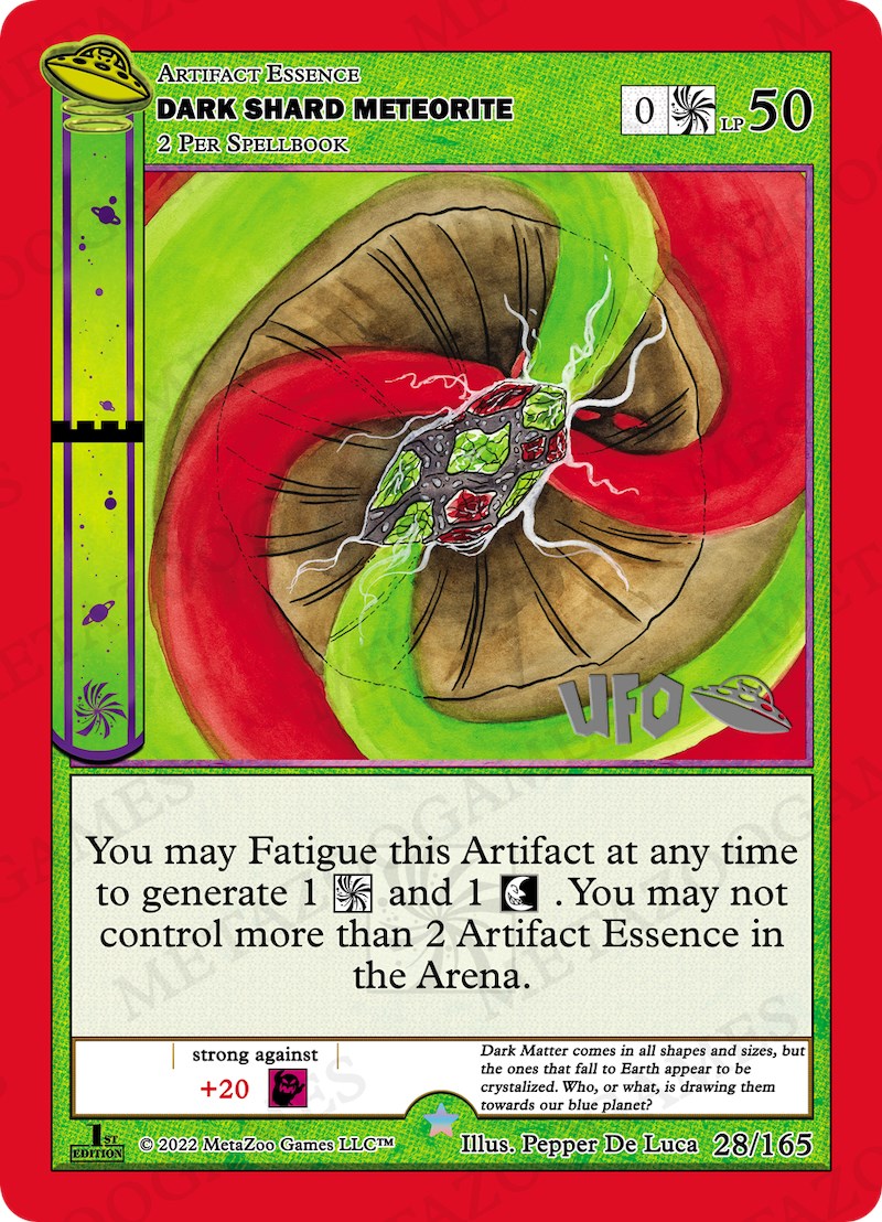 Dark Shard Meteorite - UFO: First Edition Spoiler Pack - MetaZoo
