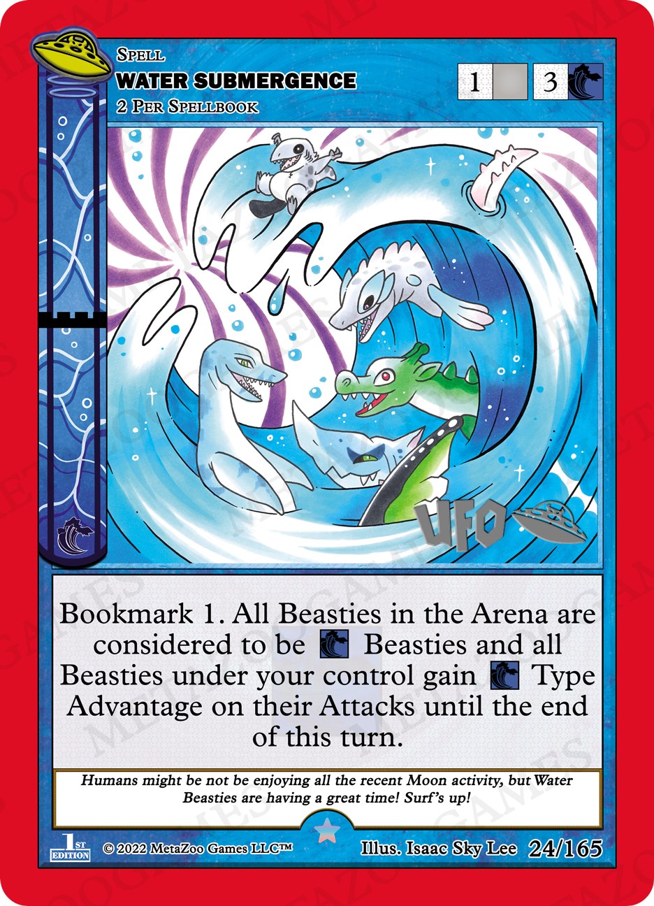 Water Submergence - UFO: First Edition Spoiler Pack - MetaZoo