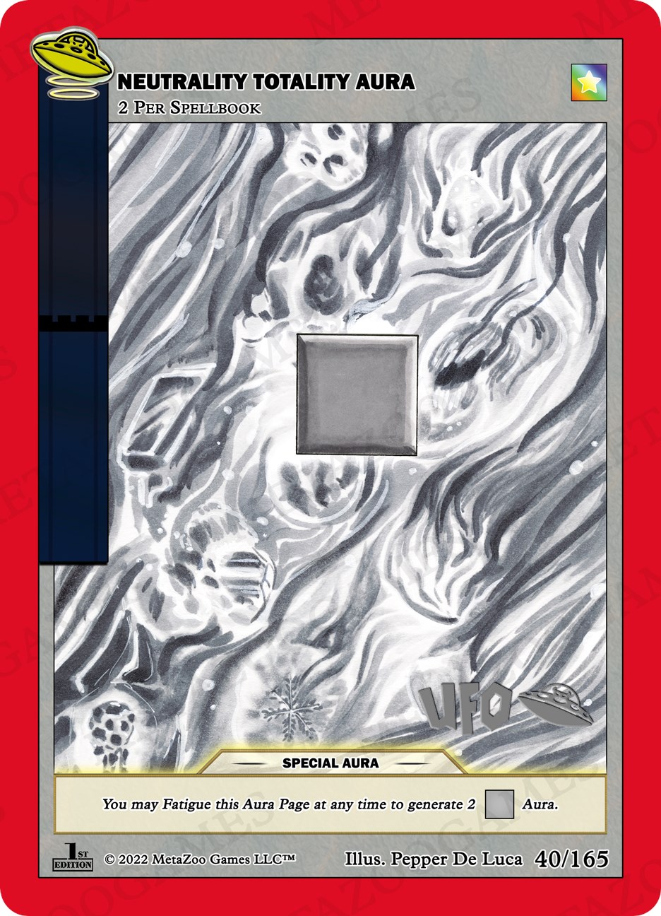 Neutrality Totality Aura - UFO: First Edition Spoiler Pack - MetaZoo