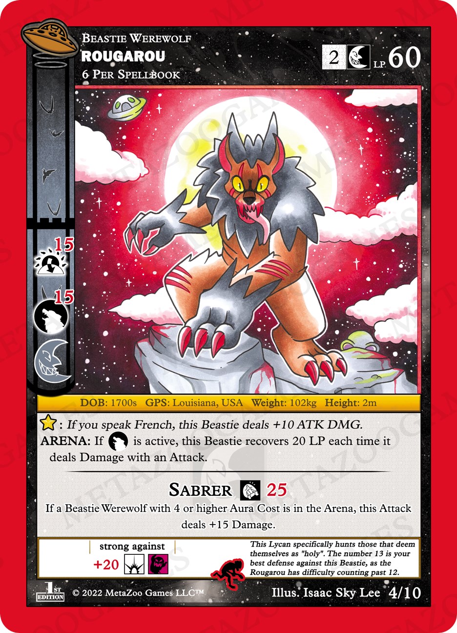 Rougarou - UFO: First Edition Release Event Deck - MetaZoo