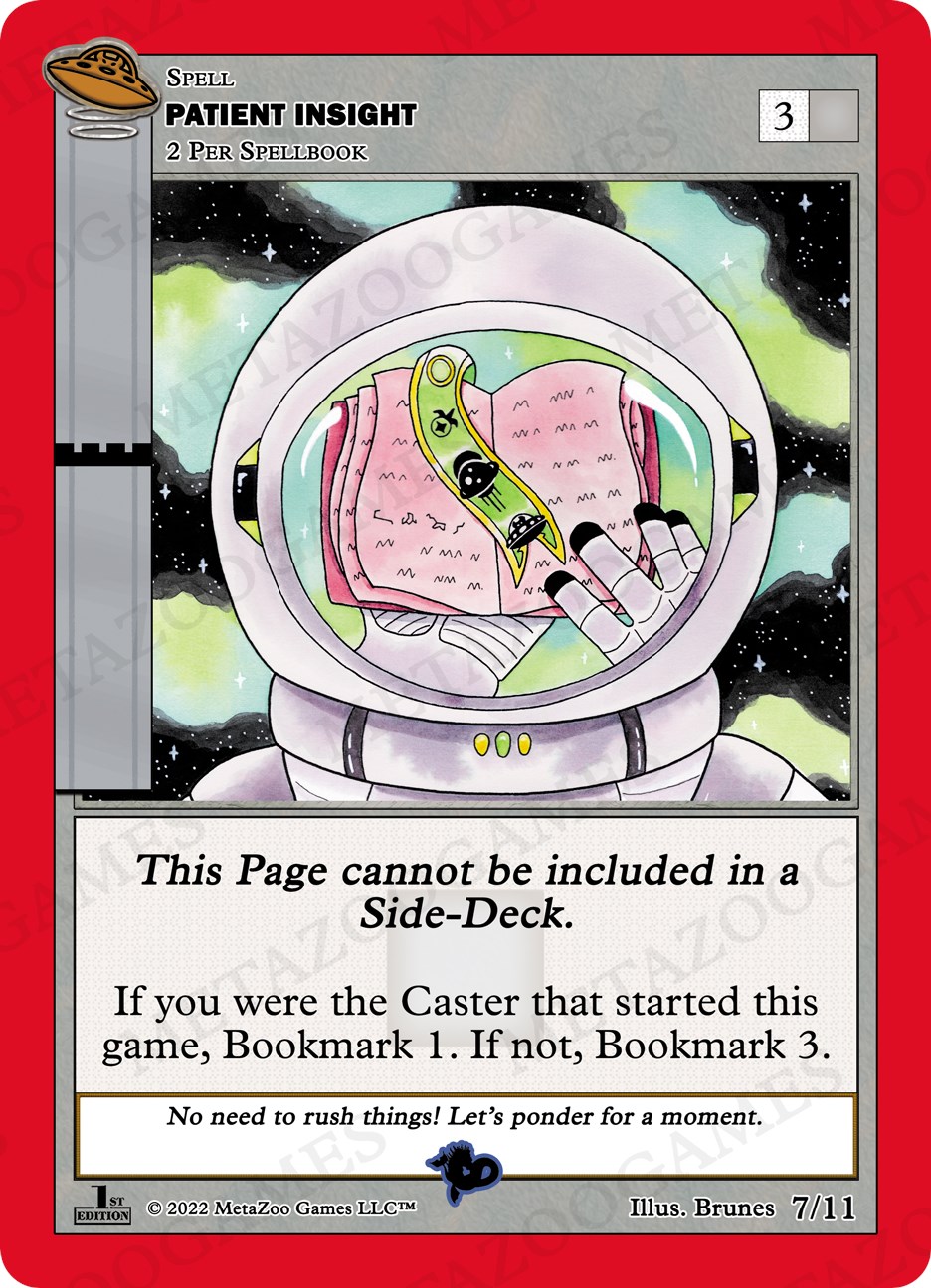 Patient Insight (Caddy) - UFO: First Edition Release Event Deck - MetaZoo