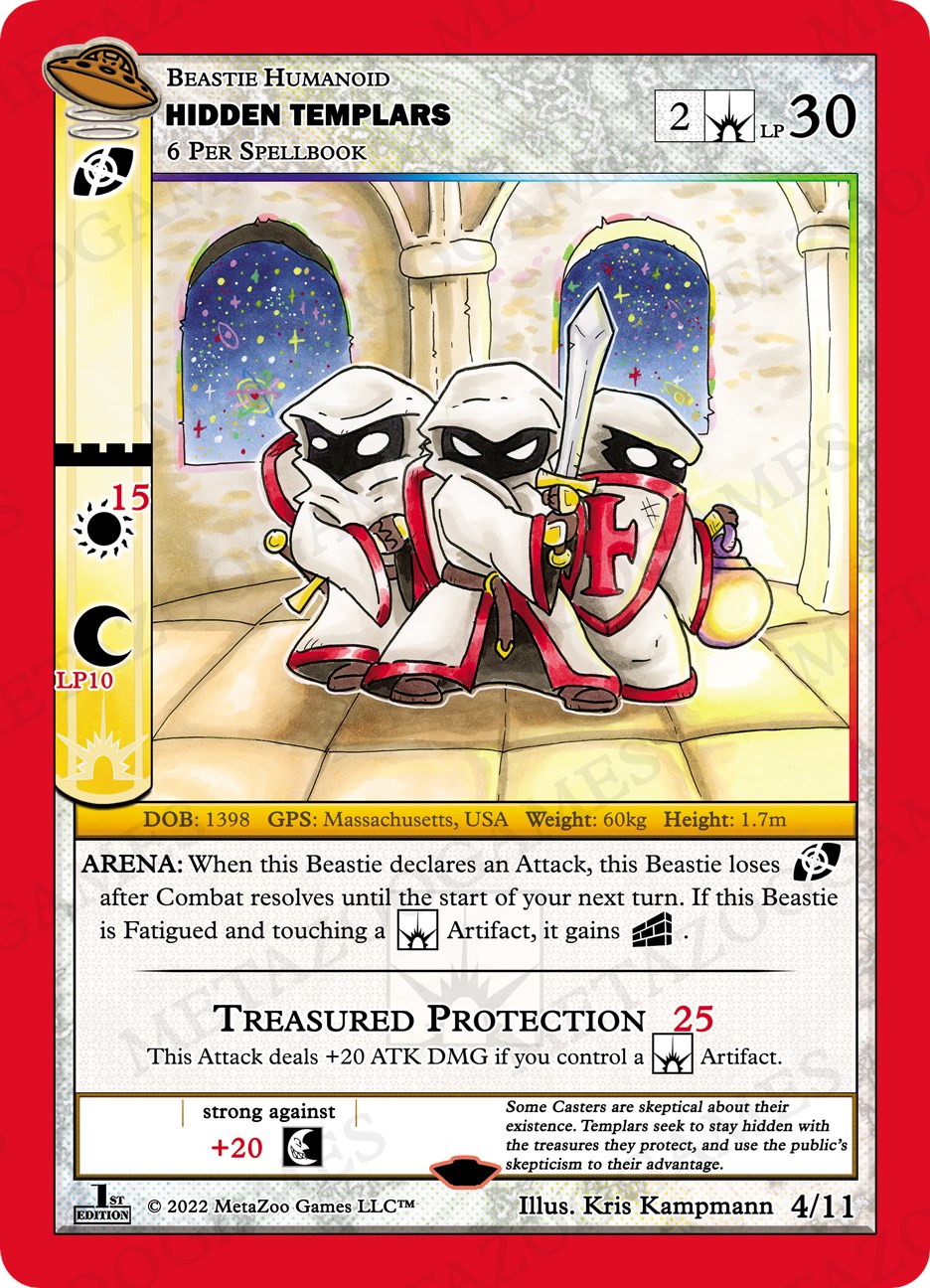 Hidden Templars - UFO: First Edition Release Event Deck - MetaZoo