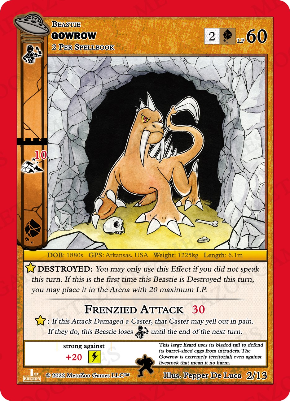 Gowrow - UFO: First Edition Tribal Theme Decks - MetaZoo