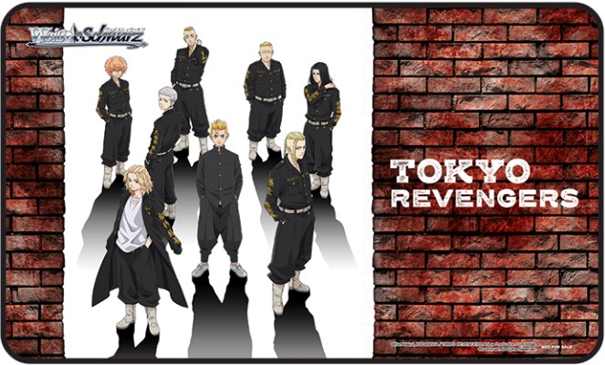 Weiss Schwarz Preorder Stitched Playmat - Tokyo Revengers - Bushiroad ...