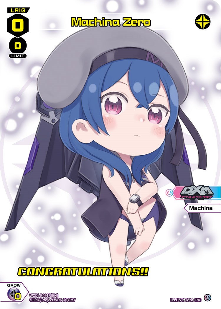 Machina Zero (Chibi) (Winner) - Promo Cards - WIXOSS
