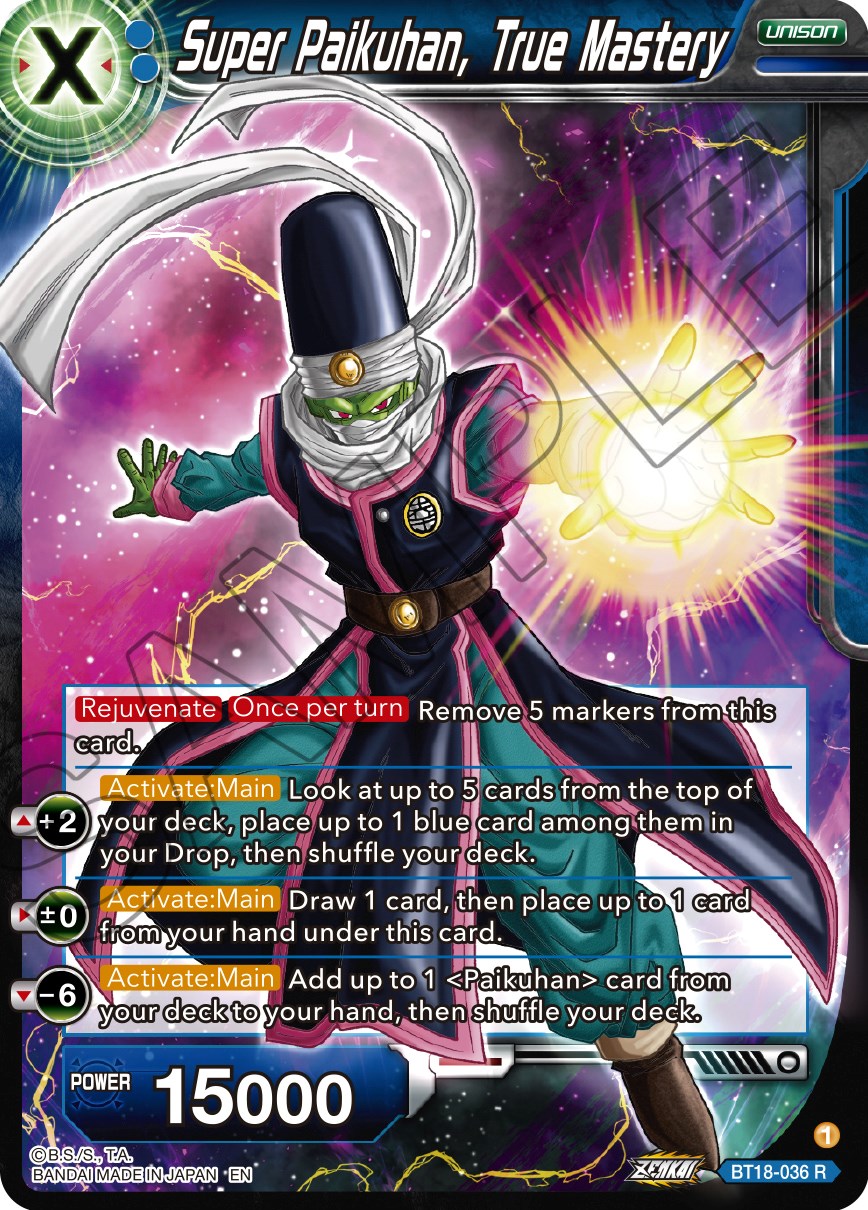 Super Paikuhan, True Mastery - Dawn of the Z-Legends - Dragon Ball ...