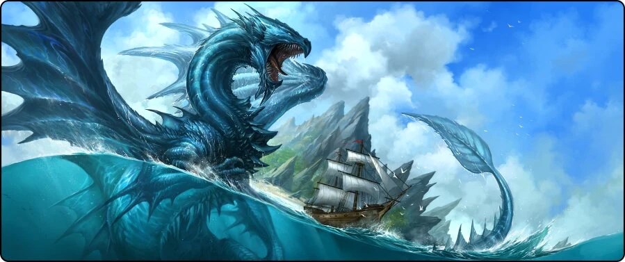 Island Guardian - Tablemat - GamerMats Playmats - Playmats