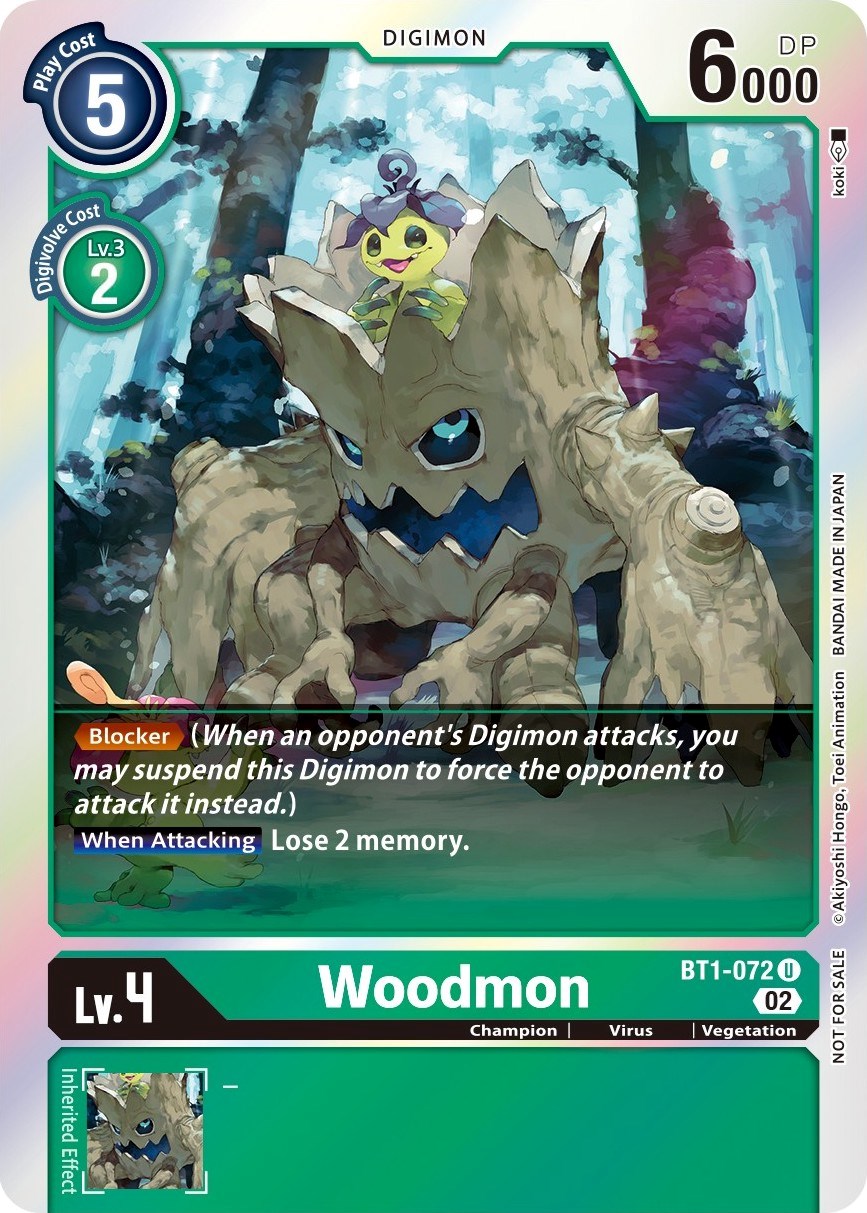 Woodmon (Official Tournament Pack Vol. 6) - Release Special Booster ...
