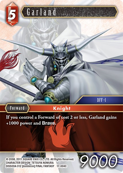 Garland - Rebellion's Call - Final Fantasy TCG