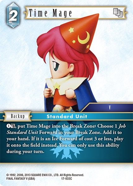 Time Mage - Rebellion's Call - Final Fantasy TCG