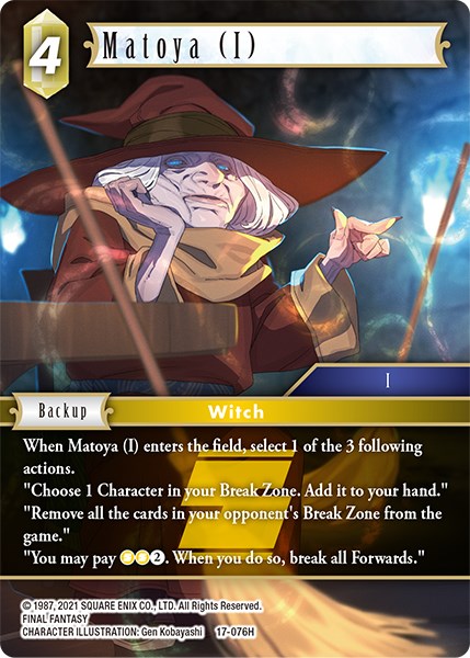 Matoya (I) - Rebellion's Call - Final Fantasy TCG
