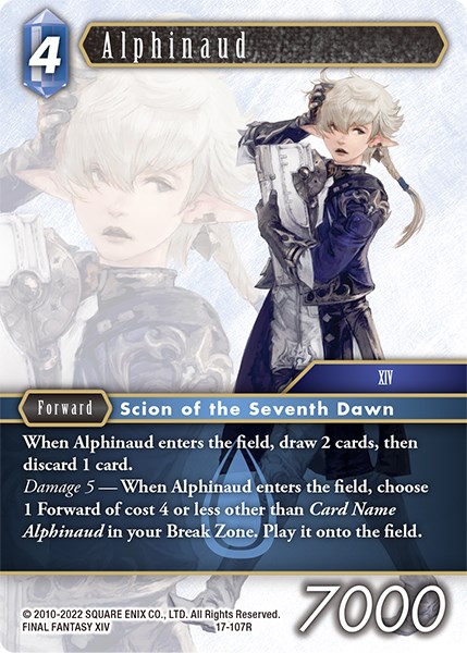 Alphinaud - Rebellion's Call - Final Fantasy TCG