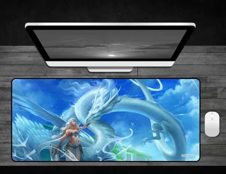 Dragon Princess of the Light - Deskmat - GamerMats Playmats - Playmats