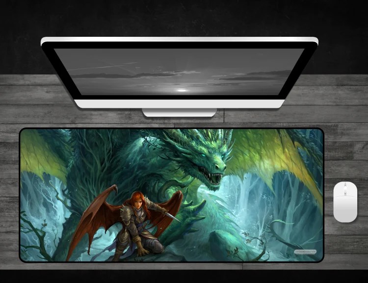 Denizen of the Forest - Deskmat - GamerMats Playmats - Playmats