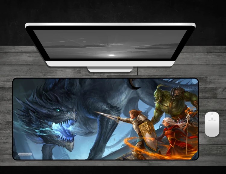 Raiding Party - Deskmat - GamerMats Playmats - Playmats