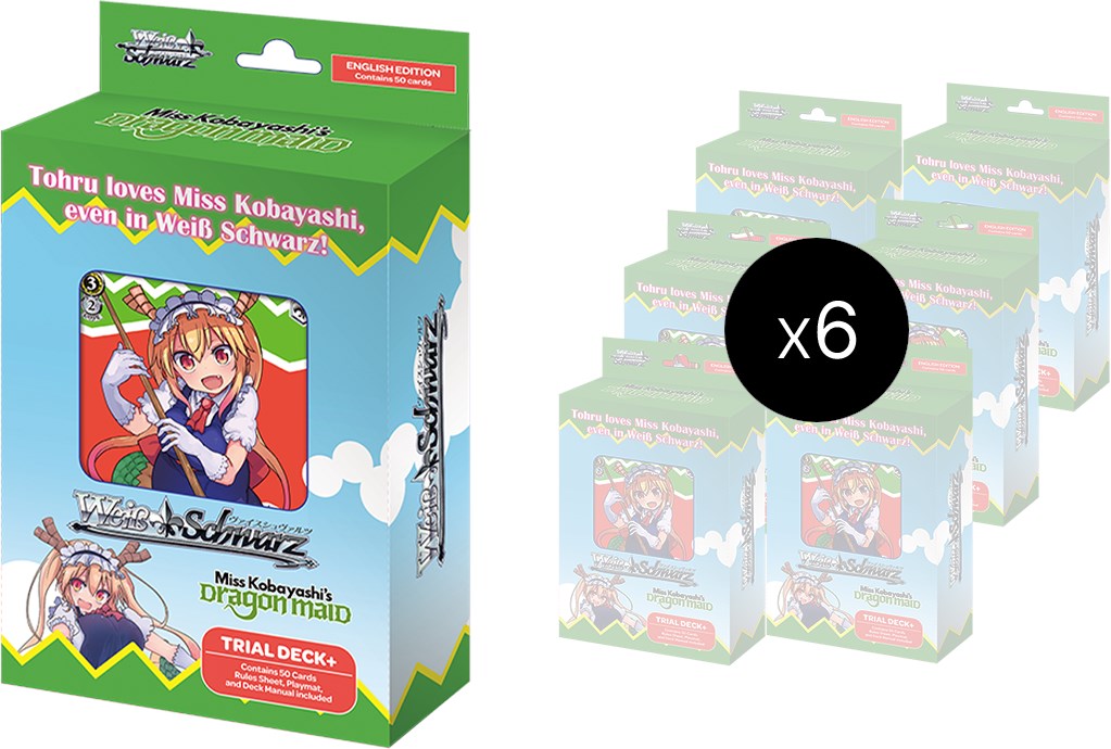 Miss Kobayashi's Dragon Maid Trial Deck+ Display - Miss Kobayashi's ...