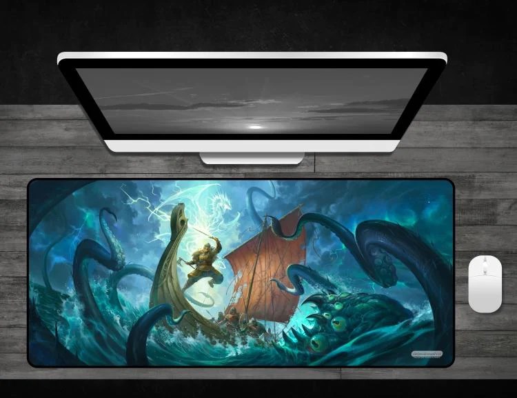 Release the Kraken - Deskmat - GamerMats Playmats - Playmats