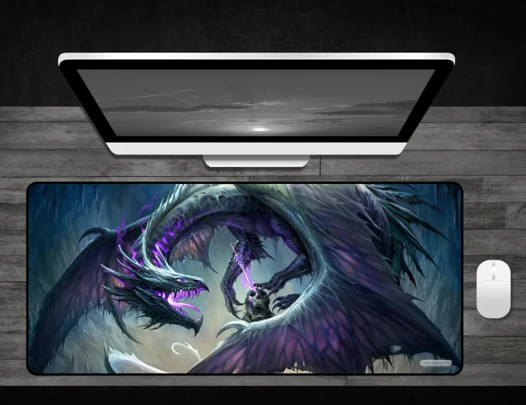 Dragon Knight - Deskmat - GamerMats Playmats - Playmats