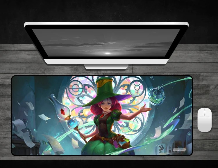 Young Alchemist - Deskmat - GamerMats Playmats - Playmats