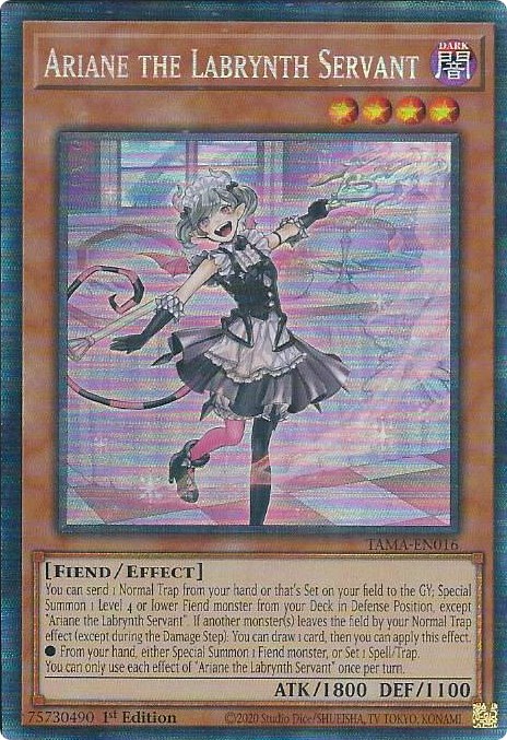 Ariane the Labrynth Servant (CR) - Tactical Masters - YuGiOh