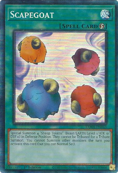 Scapegoat (CR) - Tactical Masters - YuGiOh