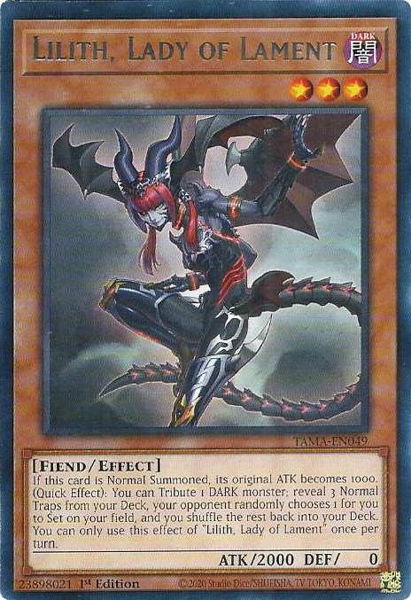 Lilith, Lady of Lament - Tactical Masters - YuGiOh
