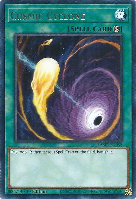 Cosmic Cyclone - Tactical Masters - YuGiOh