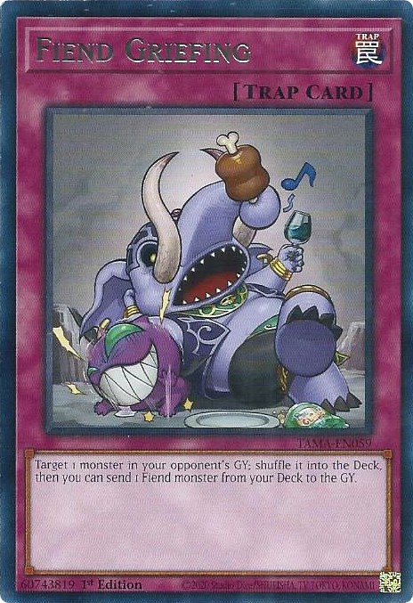 Fiend Griefing - Tactical Masters - YuGiOh