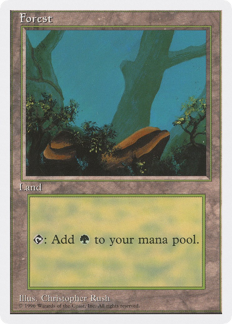 Forest (A) - Introductory Two-Player Set - Magic: The Gathering